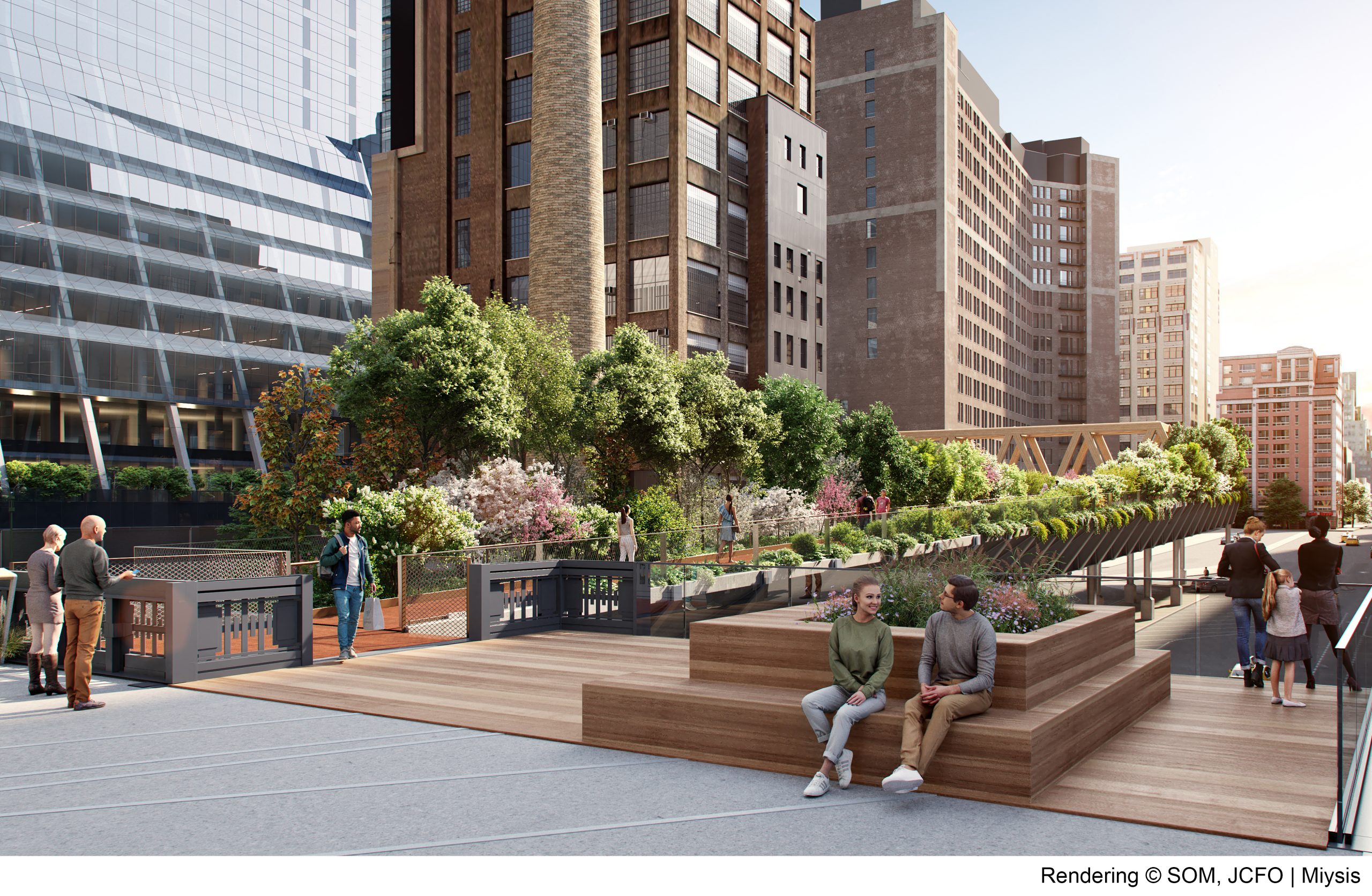 Moynihan Connector Renderings | The High Line