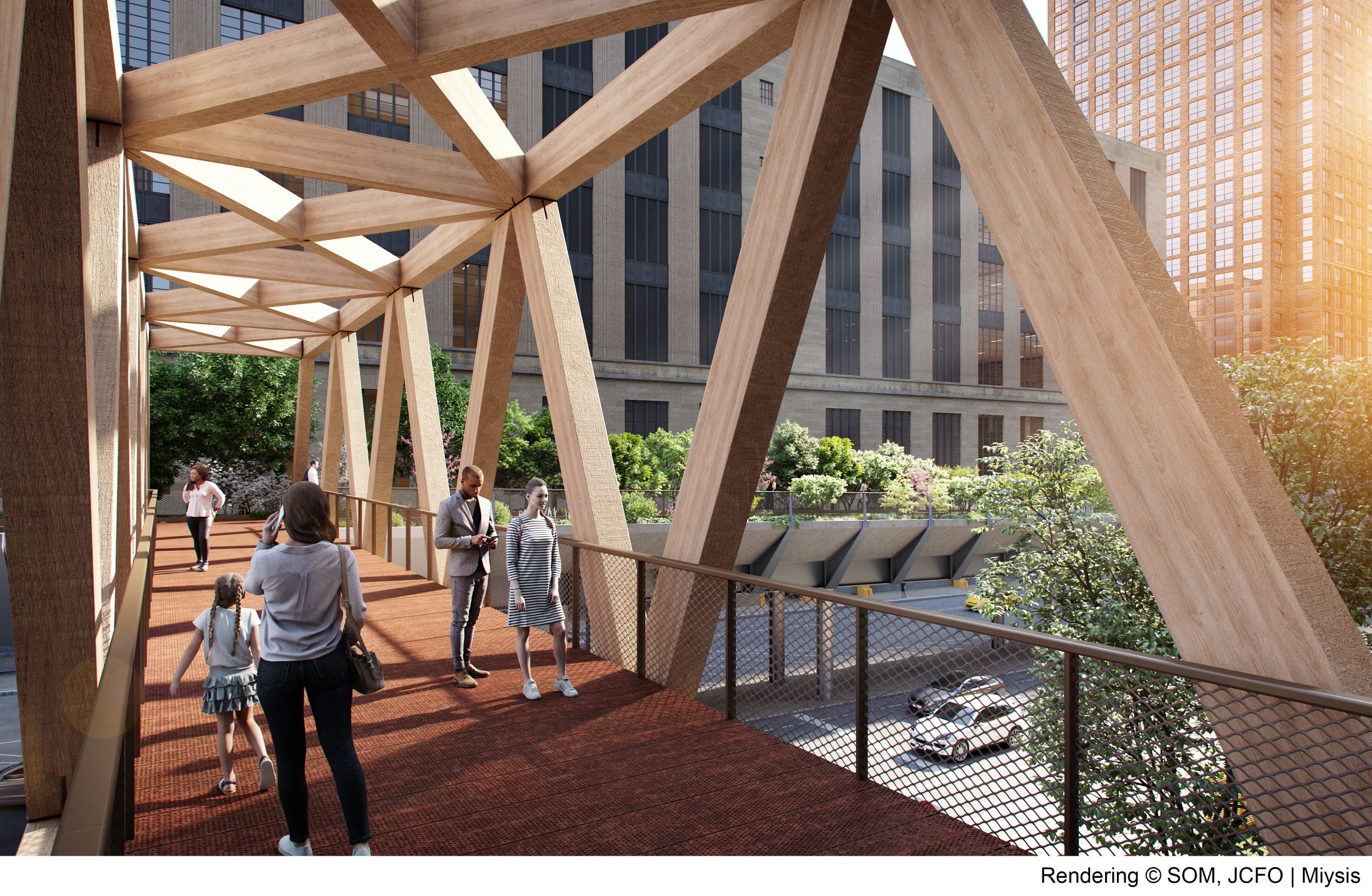 Moynihan Connector Renderings | The High Line