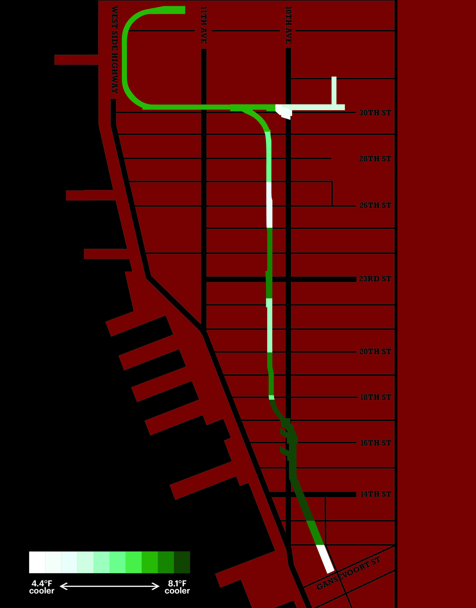 Reducing the heat island effect in NYC | The High Line